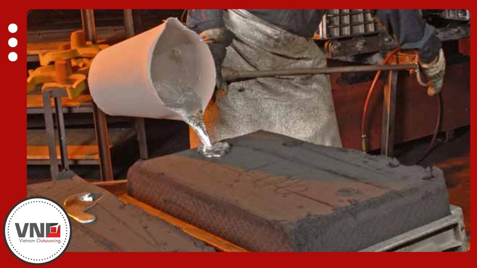 Aluminum Sand and Gravity Casting in Vietnam: Process and Benefits | VNO